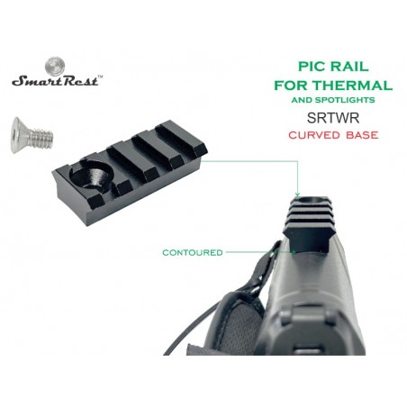 SmartRest Pic Rail for Thermal - Curved Base